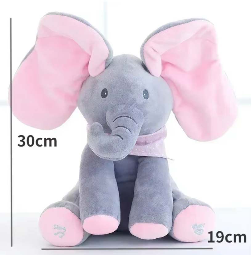 Peek a boo Talking Elephant - Familysplace™ – TheFamilysPlace