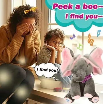 Peek a boo Talking Elephant - Familysplace™ – TheFamilysPlace